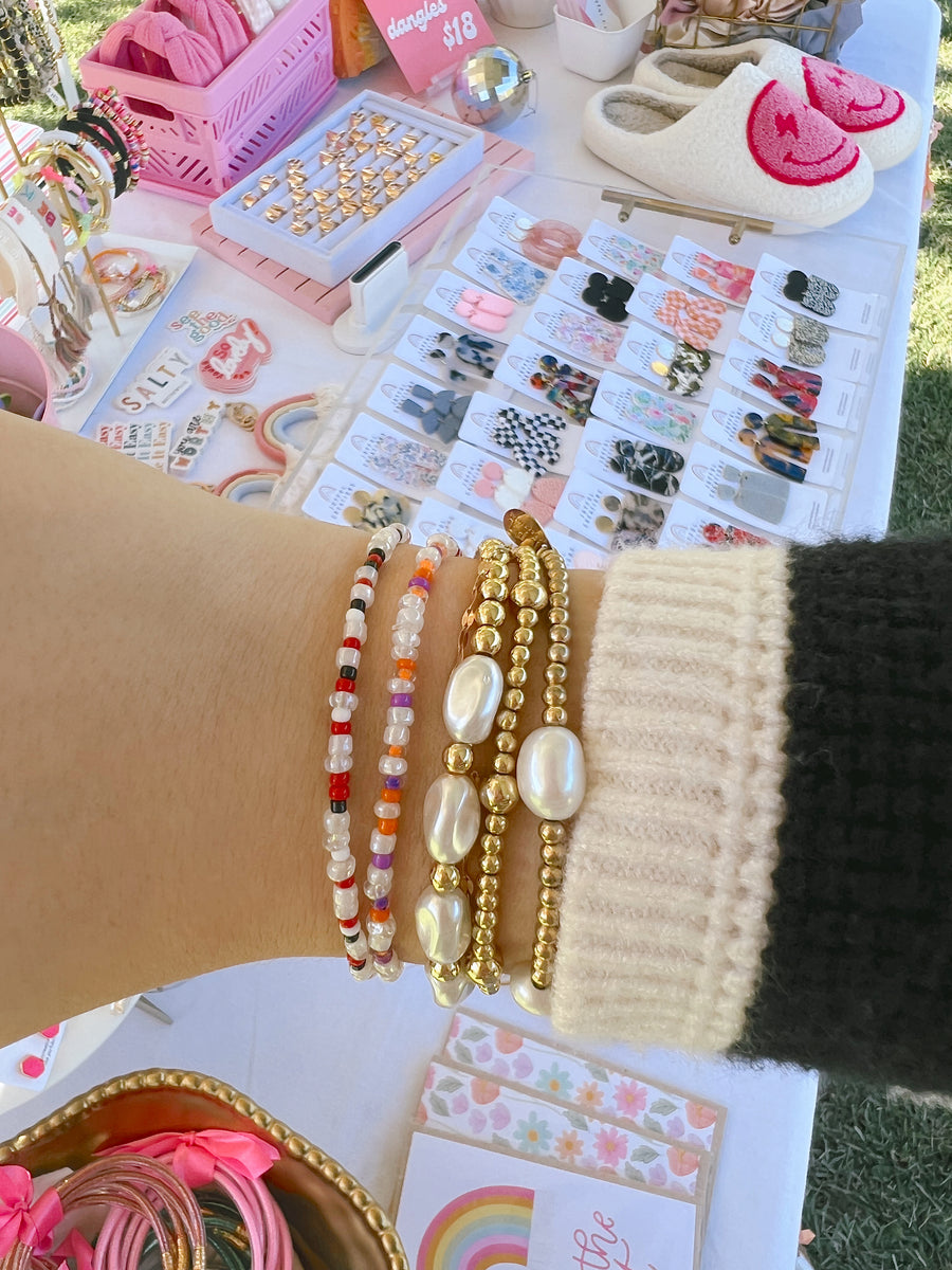 Clemson and Carolina Beaded Bracelets – JoyfulCreationsCo